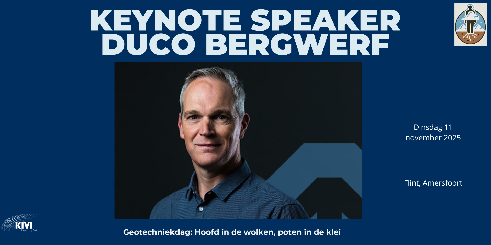 Geotechniekdag 2025: keynote spreker Duco Bergwerf (VSF) - Nieuws ...